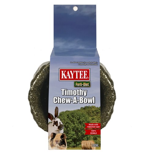 Kaytee Forti-Diet Timothy Treat Chew-A-Bowl for Small Animals | eBay