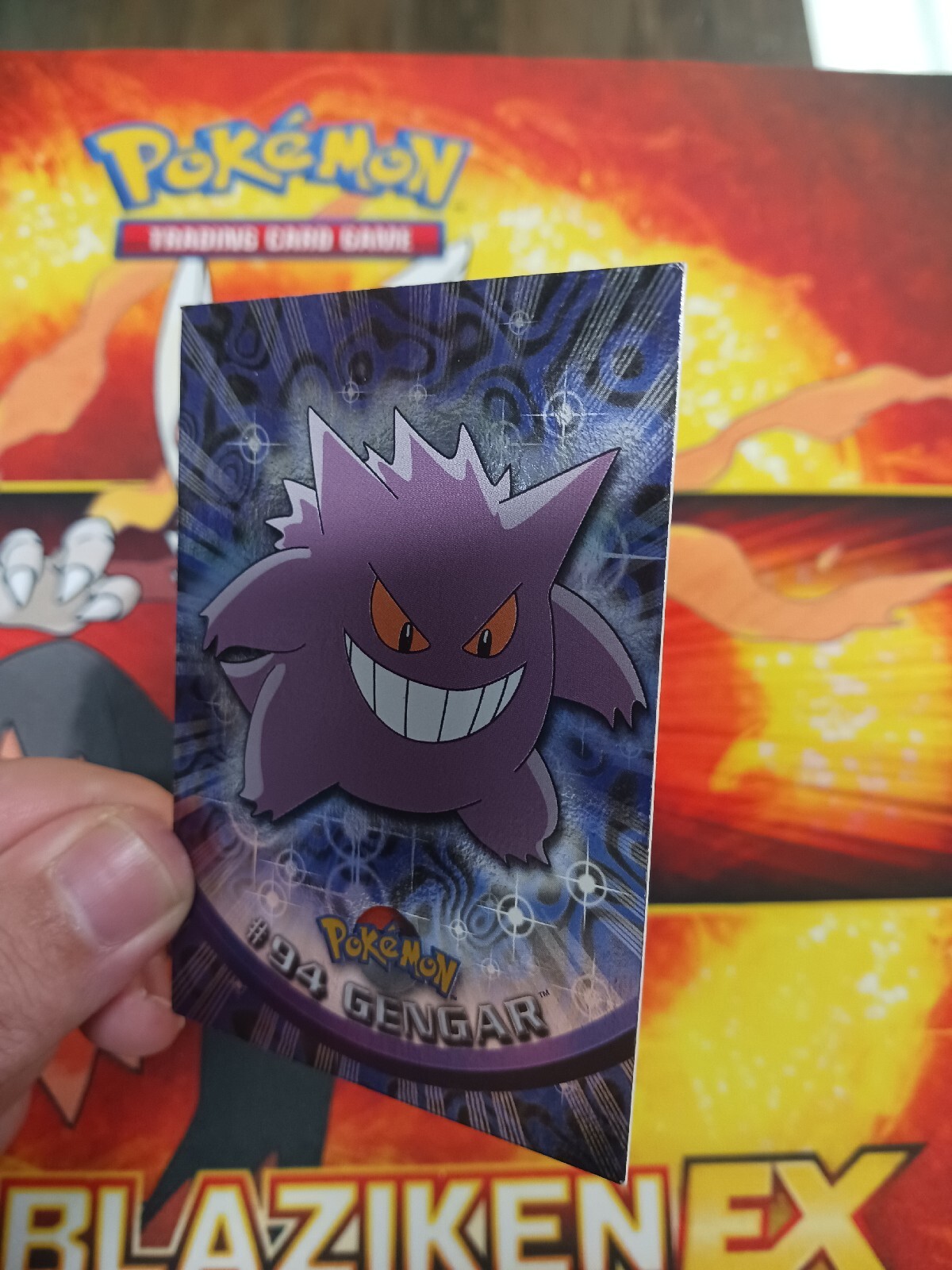 Pokemon #94 GENGAR Card | Topps | 2000 TV Animation | Holo LP-NM ...