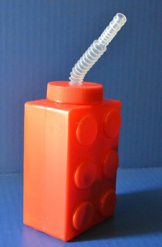 LEGO Drinking Cup With Straw Kids Childrens Water Bottle with Bonus ...