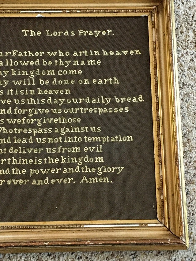 The Lords Prayer Original