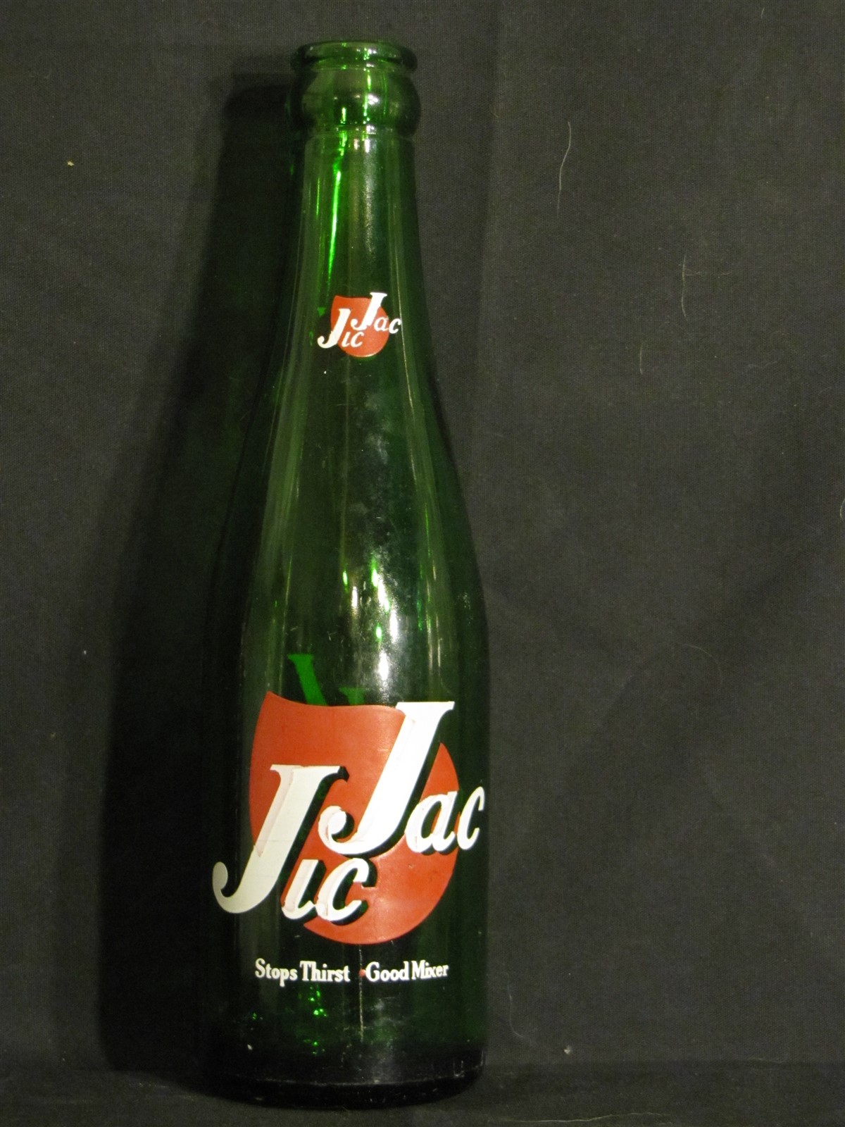Jic Jac (Green) ACL Soda Bottle 8oz. 1953 | eBay