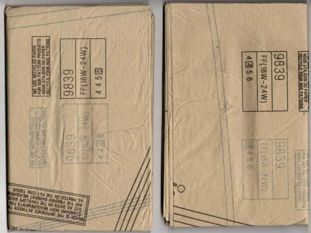 Easy Plus Size Top Pants Skirt Scarf Sewing Pattern 18w - 24w ...