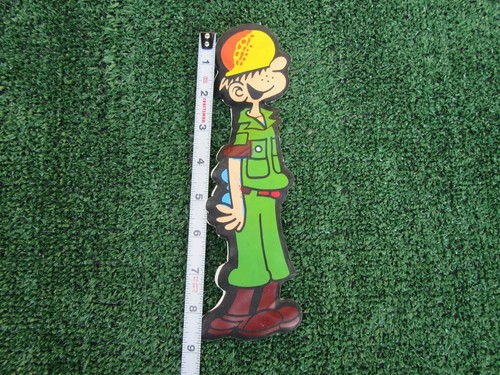 Vintage 1975 King Features Beetle Bailey Puffy 9" Refrigerator Magnet ...