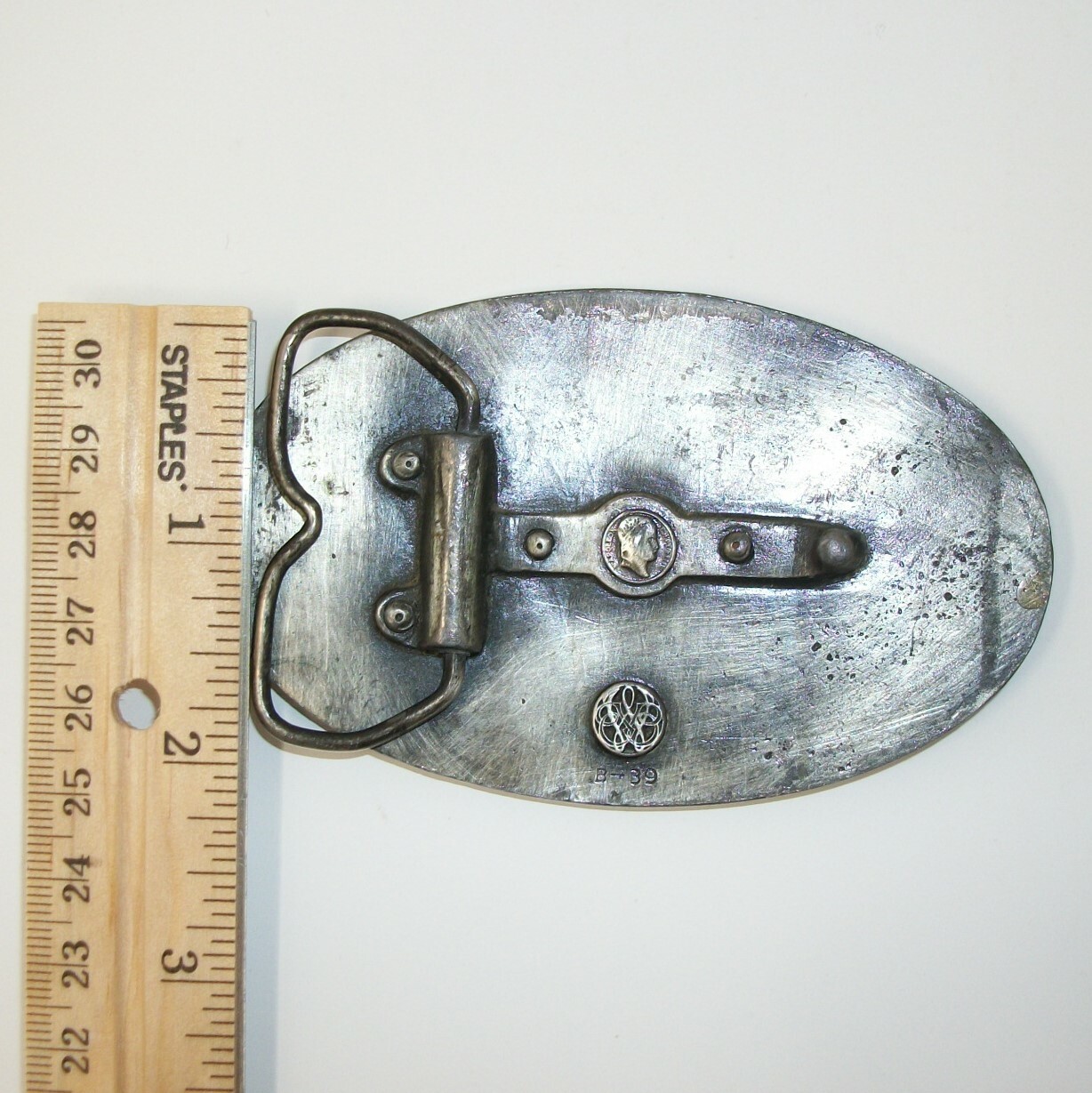 Vintage Metal Bell Telephone Telegraph Linesman Belt Buckle Bergamot ...
