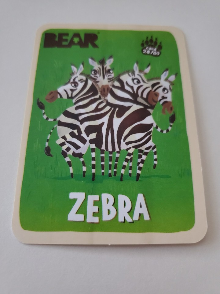 Bear's Collectible Animal Cards from Bear Fruit Rolls | eBay