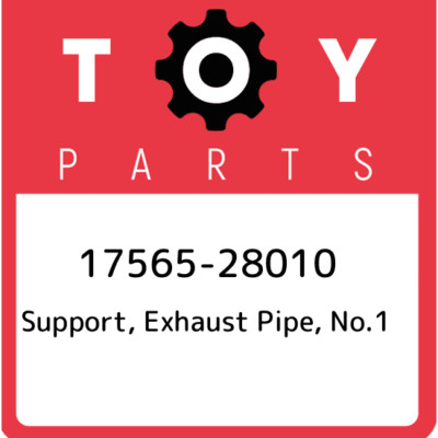 17565-28010 Toyota Support, exhaust pipe, no.1 1756528010, New Genuine ...