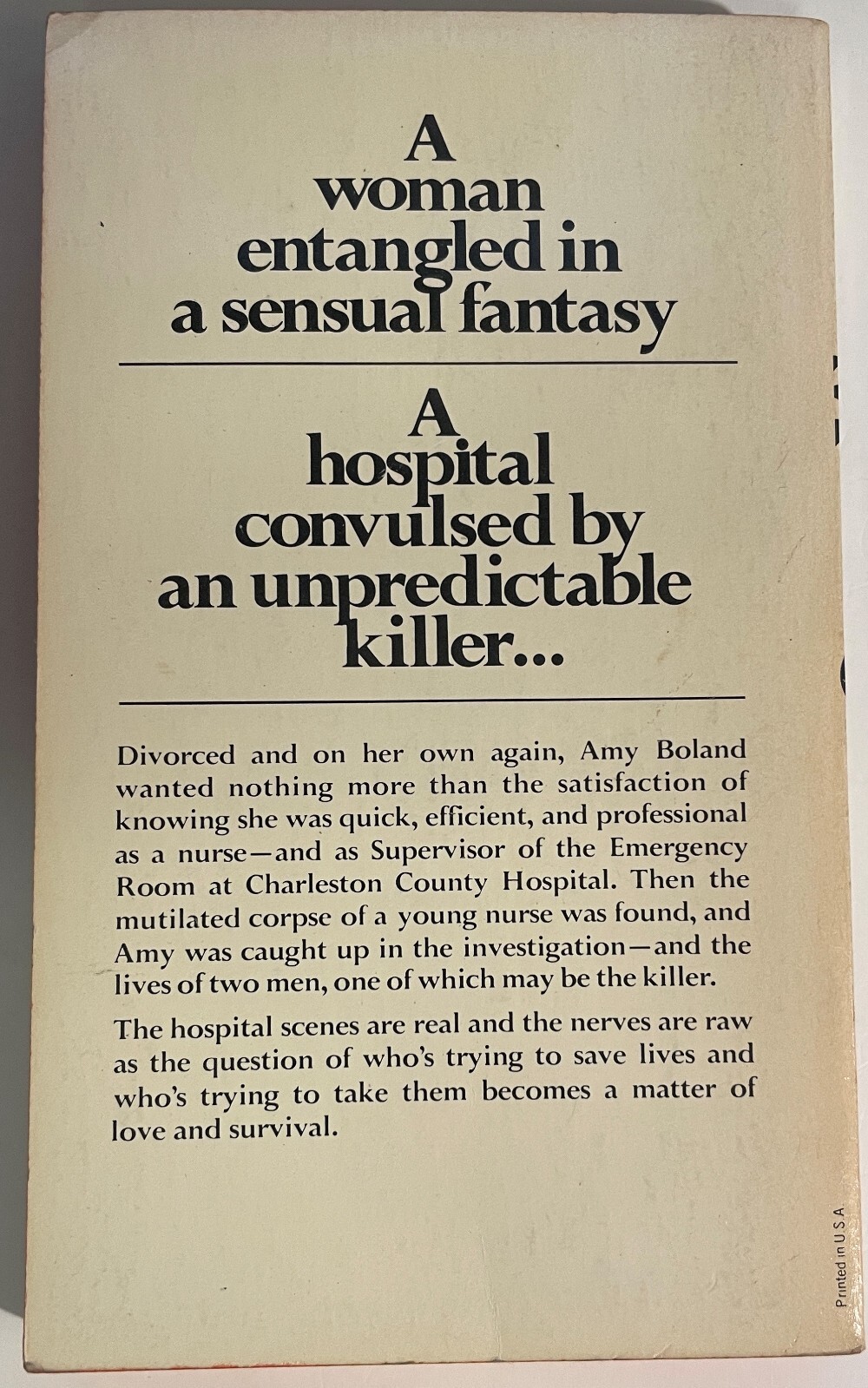 The Murder Cure - Ann B Ross (1978 Avon PBO, Ross's 1st Novel, Miss ...