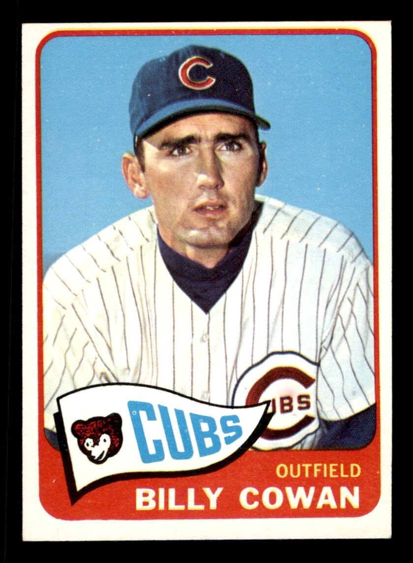 1965 Topps Baseball #186 Billy Cowan NM *f1 | eBay