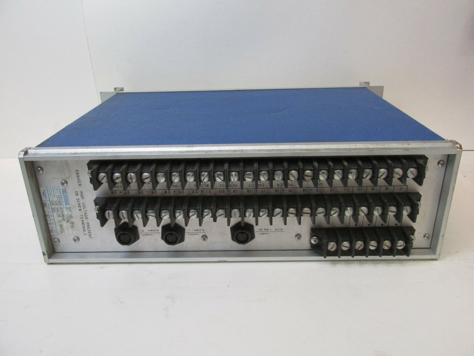 Part# 121G00-4256MVGB SEL-121G Schweitzer Engineering Fault Locator ...