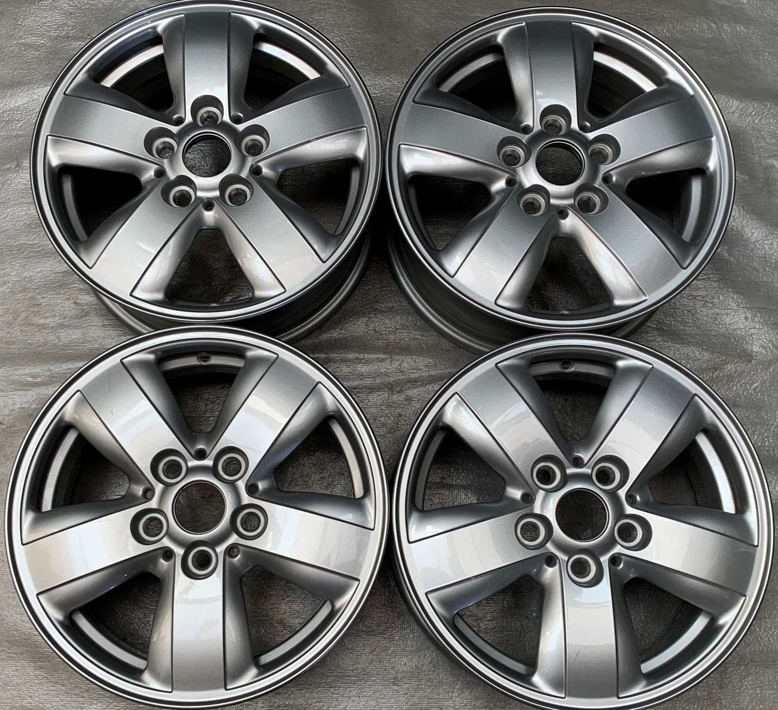 BMW Mini F55 F56 F57 15 Inch La Heli Spoke 492 Alloy Rim Wheel Set ...