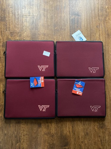 4 New NCAA Virginia Tech Zipper Neoprene 15" Laptop Sleeve Cover | eBay