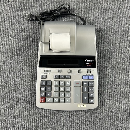 Canon MP20DH III Printing Calculator Digital Display Paper Feed | eBay