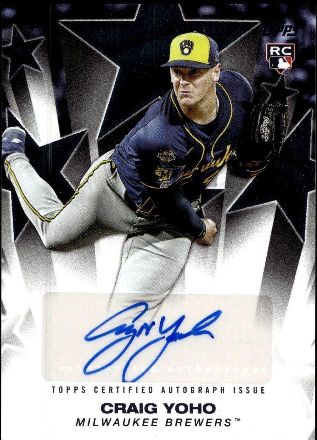 2025 Topps Update Series - Baseball Stars Autographs Craig Yoho #BSAU ...