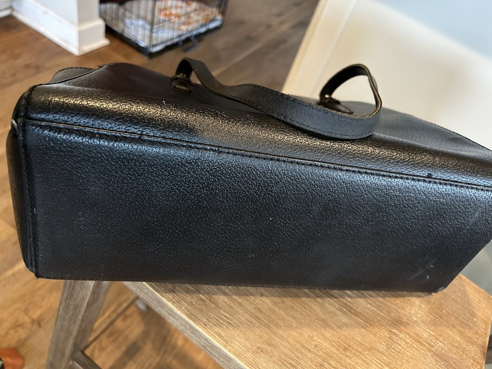 Kate Spade Grand Street Lydia Tote Purse Handbag Black Pebbled Leather ...