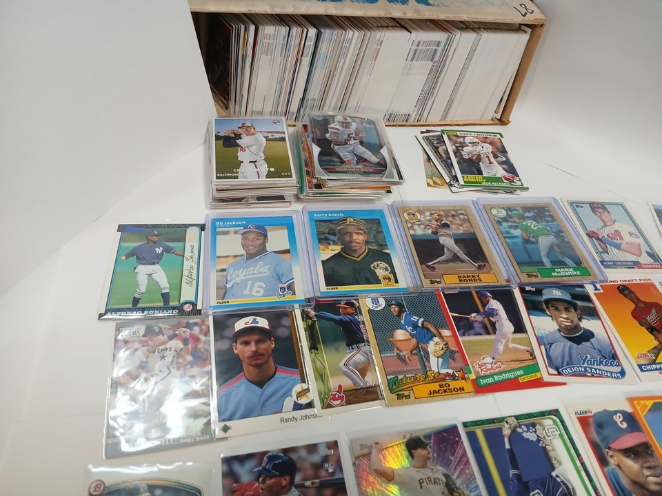 Approximately 500-600 Rookie Card lot Baseball Basketball Football Bo ...
