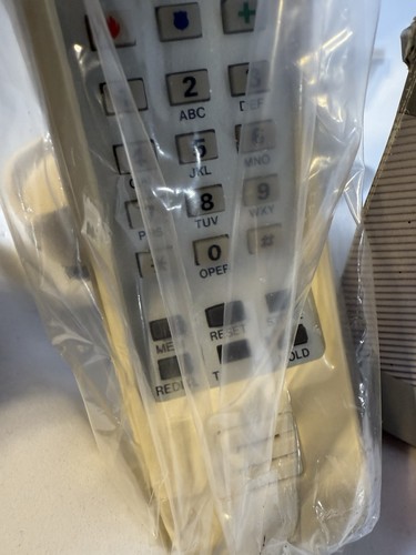 Bell Telephone Pac Tel Desk Home Phone Ivory Open Box | eBay