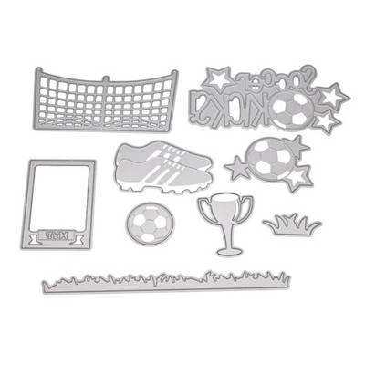 Football Metal Cutting Dies Stencil DIY Scrapbooking Album Stamp Paper ...