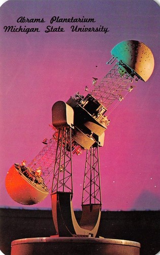 Abrams Planetarium Michigan State University Space Transit Projector ...