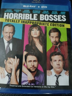 Horrible Bosses (Blu-Ray/DVD 2018) Totally Inappropriate Edition No ...