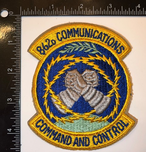 Cold War USAF US Air Force 862nd Communications Command & Control Patch ...
