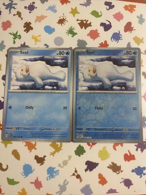 Pokemon 151 Seel set 086/165 w/reverse holo | eBay