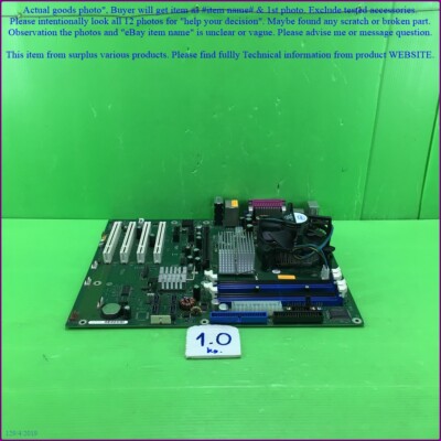 FUJITSU SIEMENS D2156-S21 GS 3, Mainboard CPU as photo, sn:8515, dφm ...