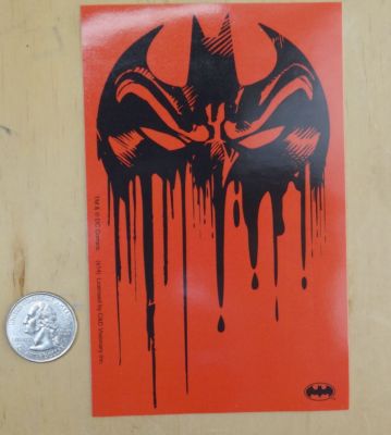 DRIPPING BATMAN MASK PEEL & STICK STICKER 3.5 X 5.5" | eBay