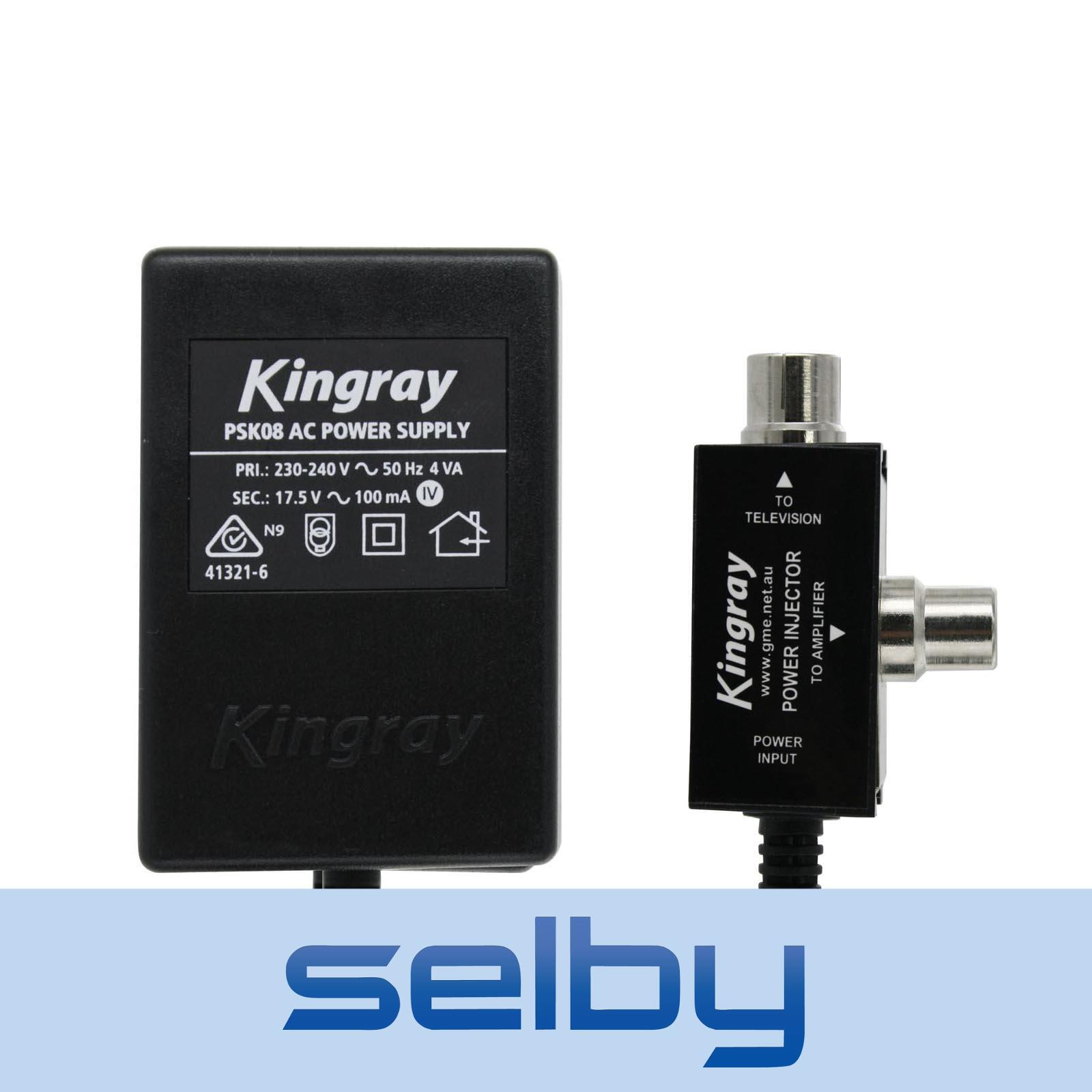 GME Kingray MATV Antenna Masthead Amplifier Power Supply 17.5V AC 100mA PSK08 | eBay