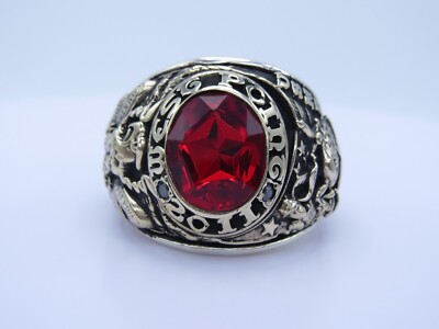 Silver 925 w 10k plated , USMA , RING , WP , West point Ring , 2011 ...