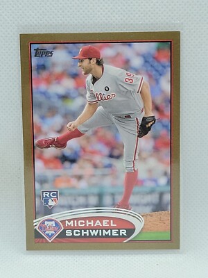 Michael Schwimer 2012 Topps Baseball Gold Rookie #465 NrMt Ser #773/ ...
