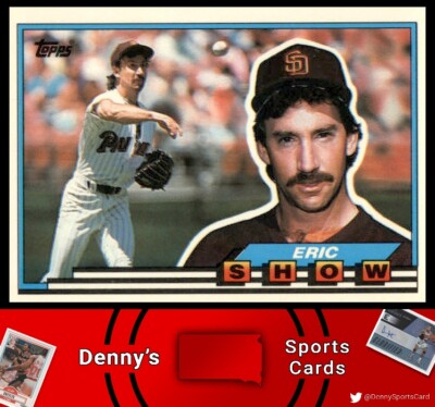 1989 Topps Big #35 Eric Show San Diego Padres Baseball Card | eBay