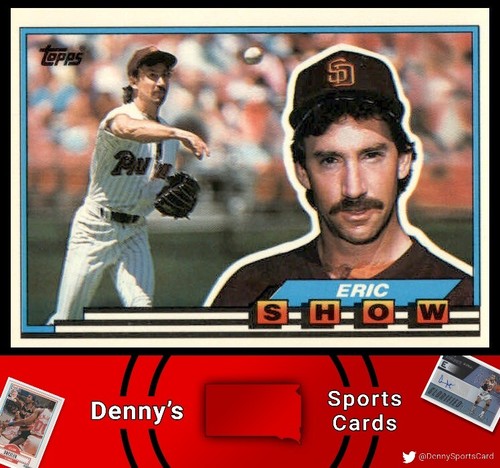 1989 Topps Big #35 Eric Show San Diego Padres Baseball Card | eBay