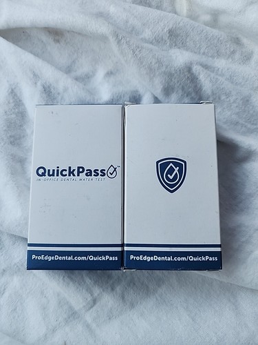 QuickPass In-Office Dental Water Test 2 Pack by ProEdge | eBay
