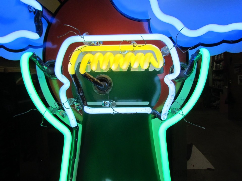 New 7UP " The Uncola" Porcelain Neon Sign 32"W x 72"H | eBay