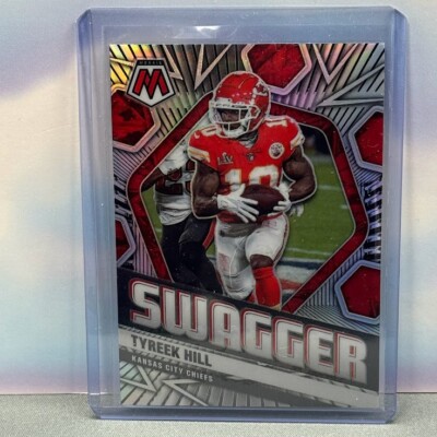 2021 Panini Mosaic Tyreek Hill Swagger Silver Prizm #SWAG2 Chiefs V6 | eBay