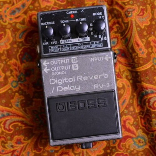 BOSS RV-3 Digital Reverb Delay Guitar Effects Pedal USED | eBay