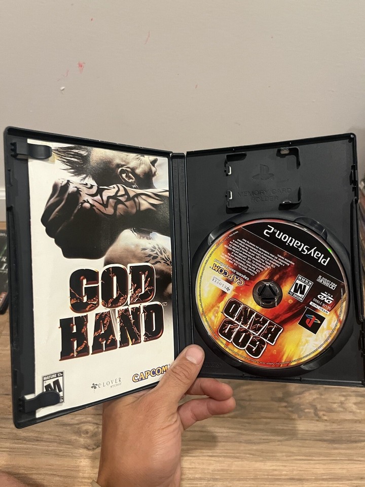God Hand Capcom Clover Sony Playstation 2 PS2 LN Great condition ...