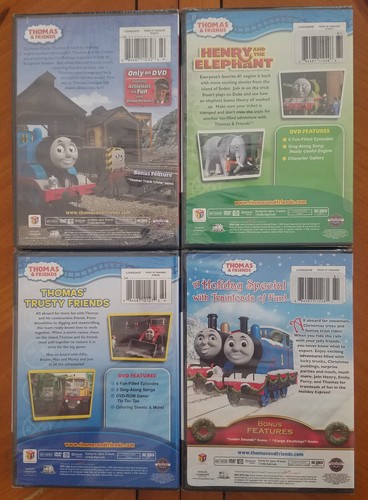 Thomas And Friends DVD Lot - 4 DVDs - Factory Sealed Promo DVDs | eBay