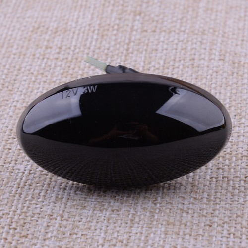 Black LED Side Marker Dynamic Light Indicator Fit for Mini Cooper R50 ...
