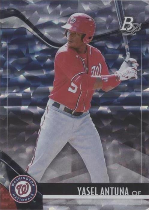 2021 Bowman Platinum - Top Prospects Yasel Antuna #TOP-47 Ice Foil (RC ...
