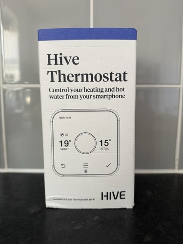 Hive V4 Thermostat Including 3rd Gen Hub For Heating and Hot Water ...