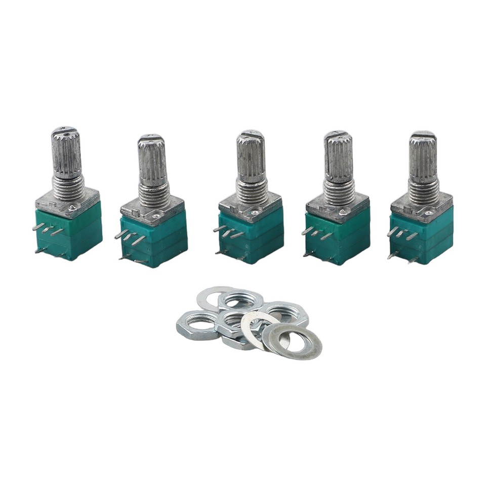 Zuverlässiges RV097NS Potentiometer mit geteilter Welle B1K/5K/10K/20K ...
