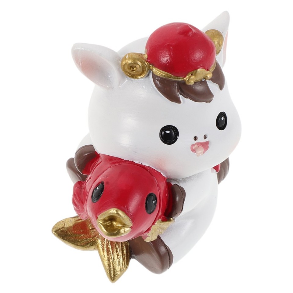 Zodiac Horse Decorative Ornaments Statue Chinese Lucky Figurine New ...