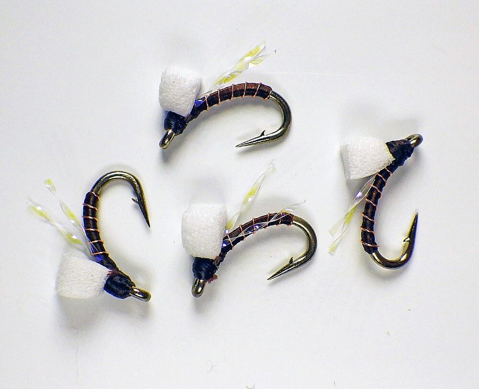 Chocolate Thunder UV Midge Nymph Emerger - Premium Trout Fly Fishing ...