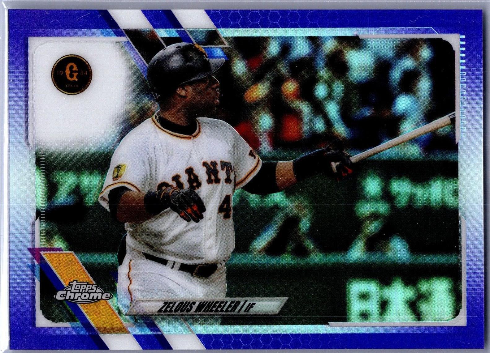 2021 Topps Chrome NPB Nippon Professional Baseball - Zelous Wheeler #98 ...