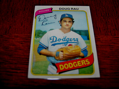 DODGERS DOUG RAU 1980 TOPPS #527 | eBay