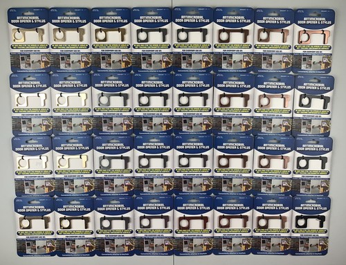 Large Lot of 32 Antimicrobial Door Opener & Stylus Anti-Touch Germ Key ...