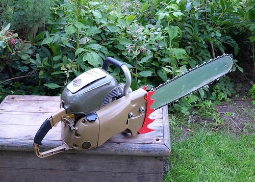 Bundeswehr STIHL Contra 1106 MotorSäge 070 Kette 090 G Chain Saw 720 ...