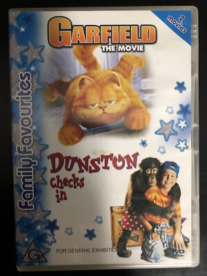 Garfield the Movie / Dunston checks in DVD 2 disc set Region 4 | eBay ...