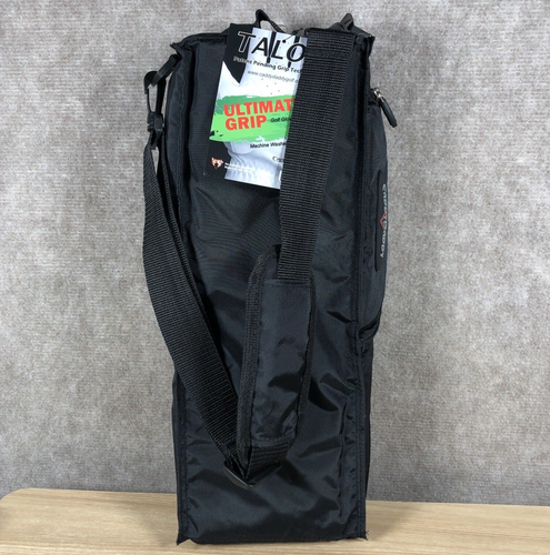 Caddy Daddy Golf 6 Pack Bag Cooler Soft Sided Black Side Zip Shoulder ...